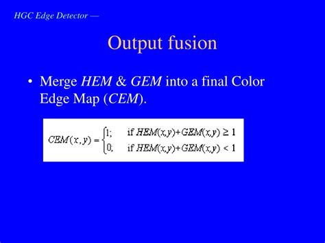 PPT Hue Grayscale Collaborating Edge Detection Edge Color Distribution Space PowerPoint