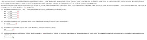 Solved Computer System Allows Three Users To Access The Chegg Com