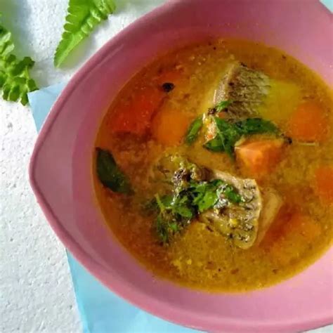 Resep Ikan Kakap Kuah Kuning Khas Papua Jagomasakminggu10periode3