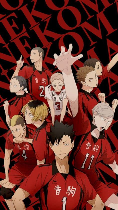 Haikyuu Wallpaper Phone Nekoma Nekoma Oizumi Kuroo And Tsukishima 9