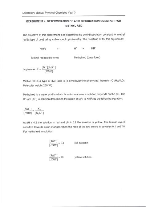Expt4 Lab Report CHEM 3411 Studocu
