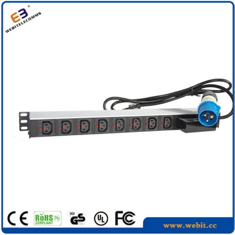 19 8 Way IEC PDU With Circuit Breaker From China Manufacturer WebiT Telecommunication
