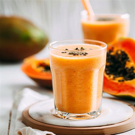 Papaya Smoothie Recipe Make Delicious Papaya Smoothie