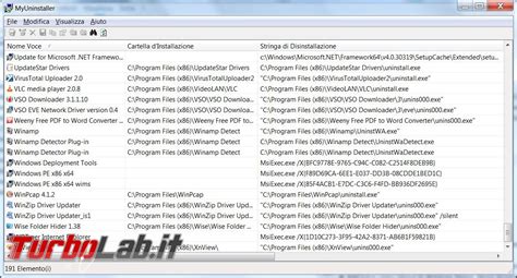 Disinstallare I Programmi In Maniera Alternativa [turbolab It]