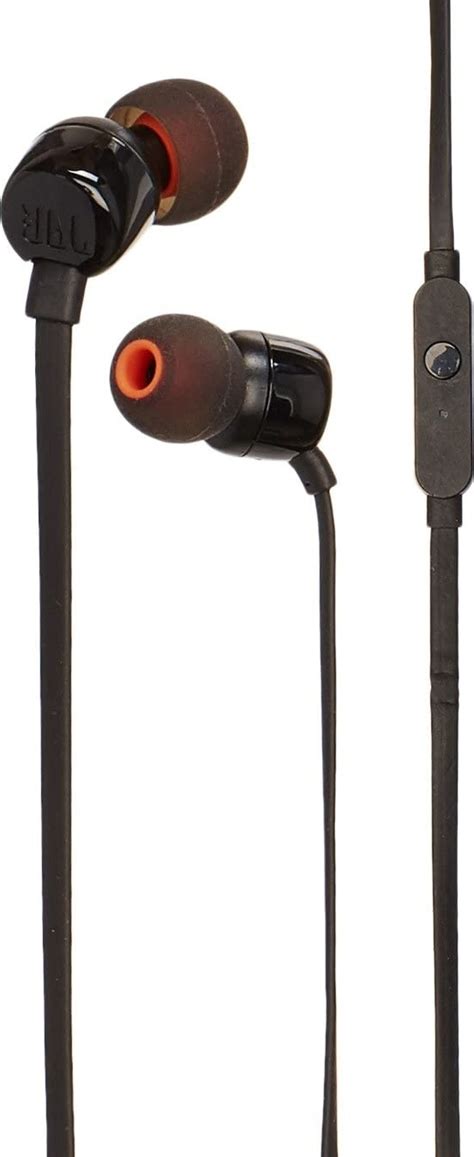 JBL T110 Wired In Ear Headphones With JBL Pure Bass Sound 9mm Drivers