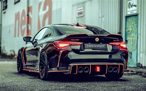 Download 4k Manhart Mh4 Gtr Ii 2022 Rear View Exterior Bmw M4 Csl