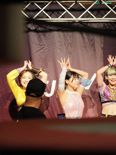 昨日はネギ と オリヴァー on Twitter 7 17東京女子プロレス両国大会3日目 6人タッグマッチ HIMAWARIさん①