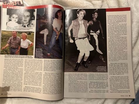 Madonna People Magazine 2001 Borderline Music