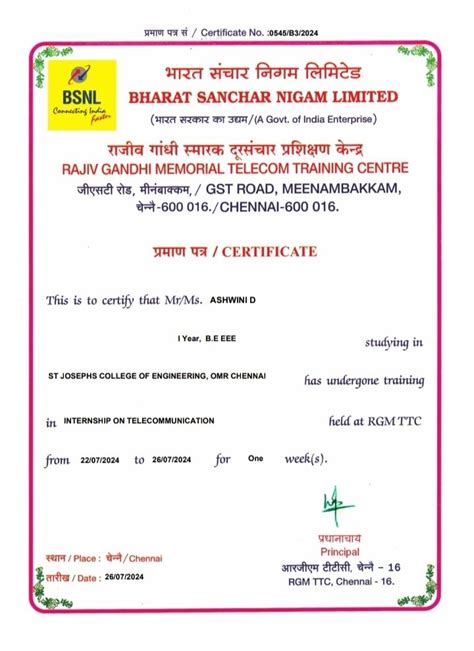 Ashwini Devaraj On Linkedin Dear Connections I Am Exited To Share That My One Week Internship