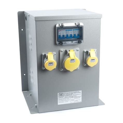 Wsp Enclosed 240 110v Input Output Protected Transformer 3kva