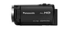 Panasonic Full HD Camcorder HC-V180K, 50X Optical Zoom, 1/5.8-Inch BSI ...