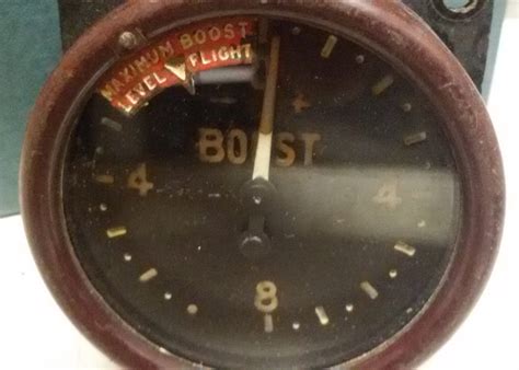 Boostgauge Cambridge Bomber And Fighter Society
