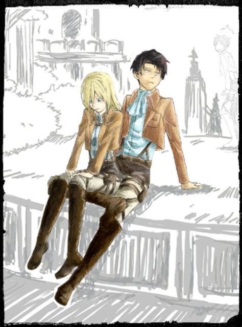 Kristevi Rivakuri Levi × Kristahistoria Aot Snk Фандом