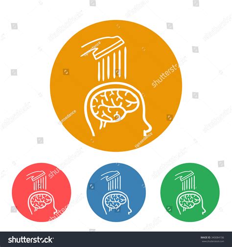 Brainwashing Concept Art Hand Drawn Vector Stock Vector Royalty Free