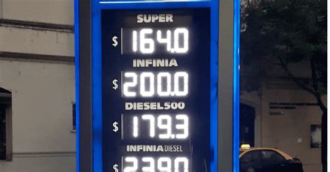 Subió la nafta otra vez YPF aumentó sus combustibles un 6 en promedio