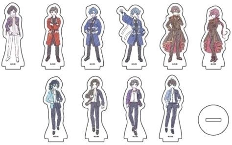 駿河屋 全10種セット 「station Idol Latch アクリルぷちスタンド 08ユニット衣装ver Vol2 グラフアート