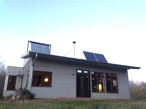 Passive Solar Prefab House Gets A Jump On Spring Projects