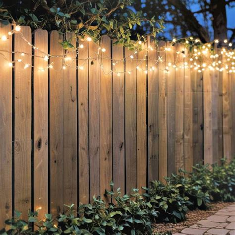 20 Fence Lighting Ideas For Every Style