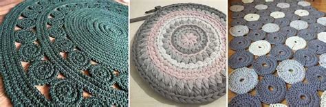 Как связать коврик крючком своими руками инструкция фото видео схемы секреты мастериц