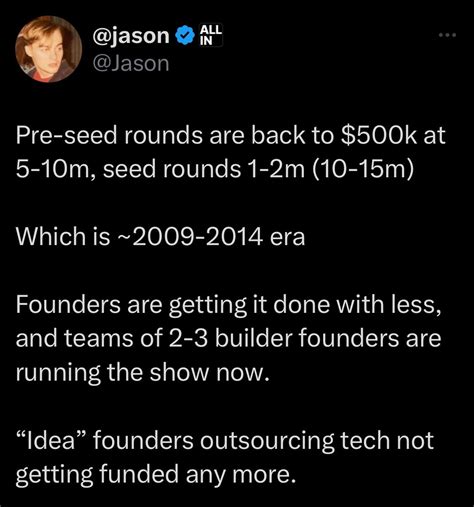 ⚡️ Alex Freeman On Linkedin 2 3 Builders Is All You Have Ever Needed To Get Going Valuations…