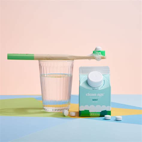 Clean Age Teen Deodorant And Toothpaste Tablets