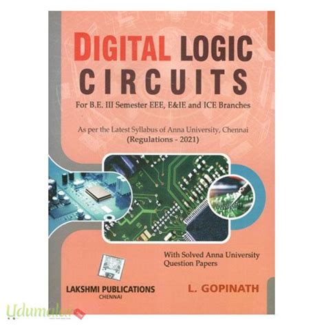 Digital Logic Circuits L கபநத Buy tamil book Digital Logic Circuits online L Gopinath