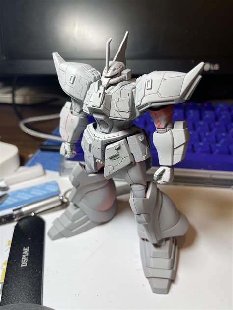 Hg Gelgoog Wip One Single Arm Cost Me An Entire Night Lol R Gunpla