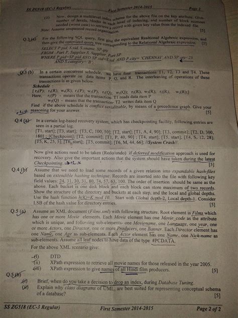 Bits Pilani Wilp SEM 1 FINAL EXAM QUESTION PAPER Regular Makeup