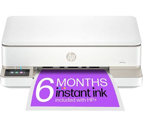 Hp Envy E All In One Inkjet Wireless Printer With Fax Months Instant Ink With Hp