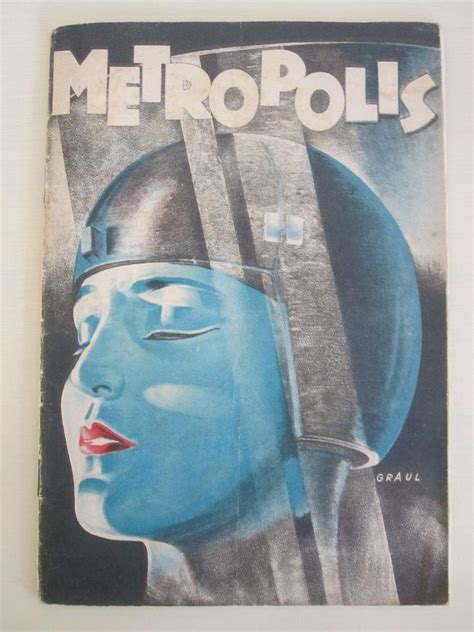 Metropolis Fritz Lang Ufa Magazine Special Edition By Fritz Lang