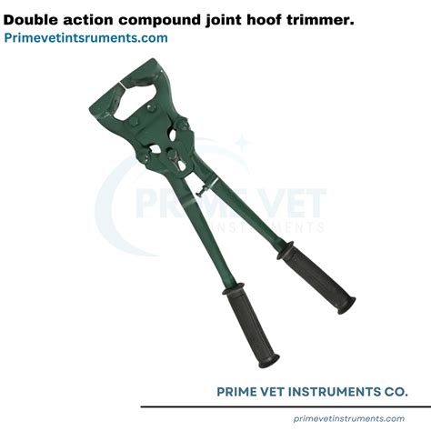 Double Action Compound Joint Hoof Trimmer Prime Vet Instruments Co