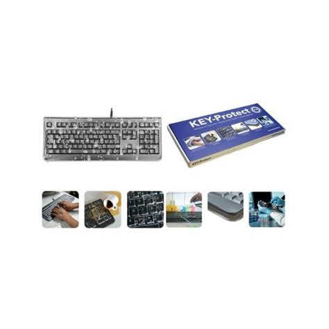 KEY Protect Clavier étanche AZERTY noir