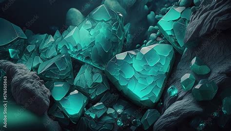 Jade Texture With Luminous Kintsugi Enhancements Background Wallpaper