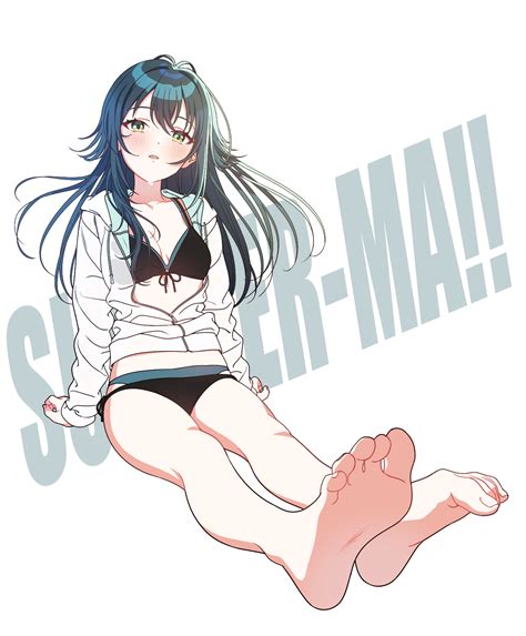 Omitsu Tsukimura Temari Gakuen Idolmaster Idolmaster Highres 1girl O Arm Support Bare