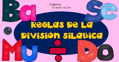 Division De Silabas En Espanol