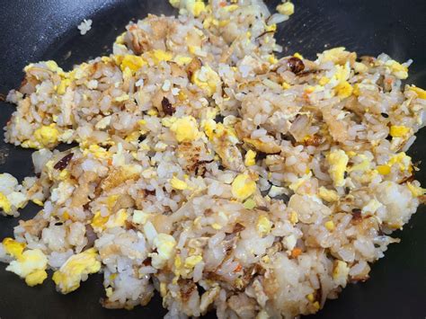 남은 유부초밥 더 맛있게 계란유부볶음밥 만들기