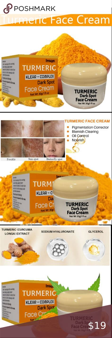 Copy Tumeric Dark Spot Cream Lemon Skin Glow Brightening Fade Cream