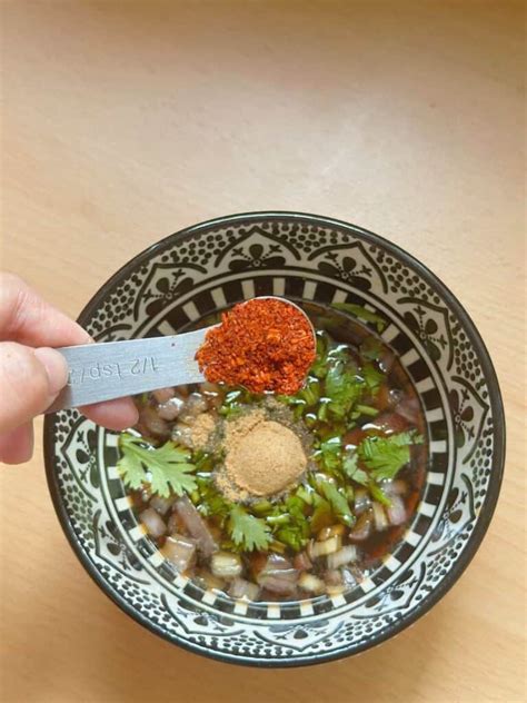 Nam Jim Jaew Thai Bbq Dipping Sauce With Lime