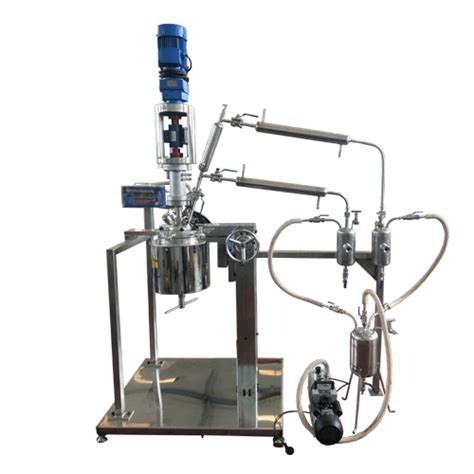 2l Esterification Lab Reactor With Distillation Devices