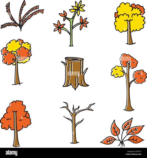 Doodle Of Tree Vector Art Stock Vector Image And Art Alamy