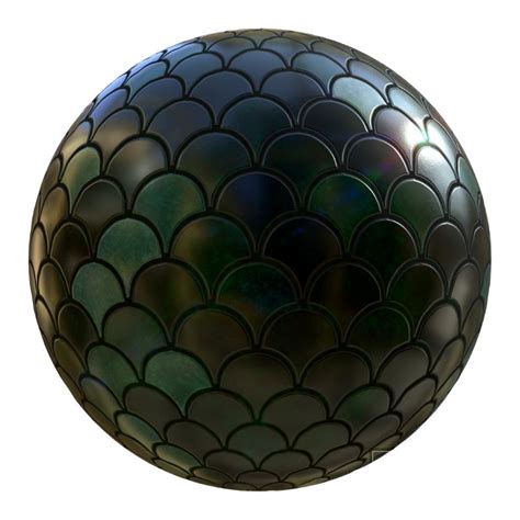 5 Fish Tile 4k Texture Pbr 3d Model Buy Download 3dbrute