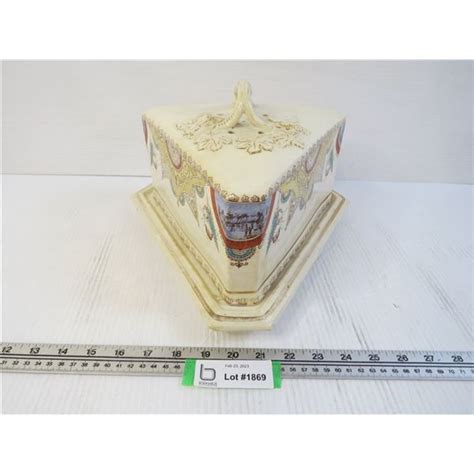 Vintage Cheese Dish Bodnarus Auctioneering