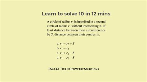 Geometry For SSC CGL Tier II Solution Set Suresolv
