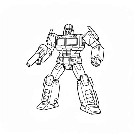 Megatron Decepticon Da Colorare Scarica Stampa O Colora Subito Online