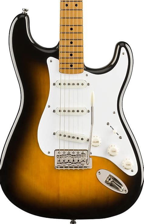 Squier Classic Vibe 50s Stratocaster Electric Guitar Maple Reverb