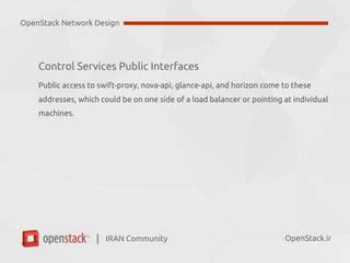 Mastering OpenStack Episode 13 Network Design PPT