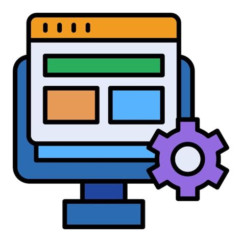 Ícone De Design Da Web Vetor Premium