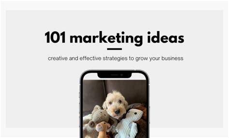 Give You 101 Creative Marketing Ideas For Your Business By Billmcivor