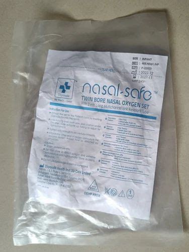 High Flow Nasal Cannula At ₹ 225packet Nasal Cannula In Raigad Id