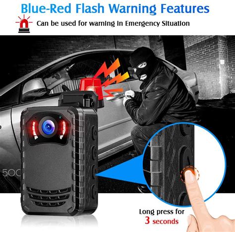 Boblov N9 Hd1296p Body Camera With 8 Hour Recording
